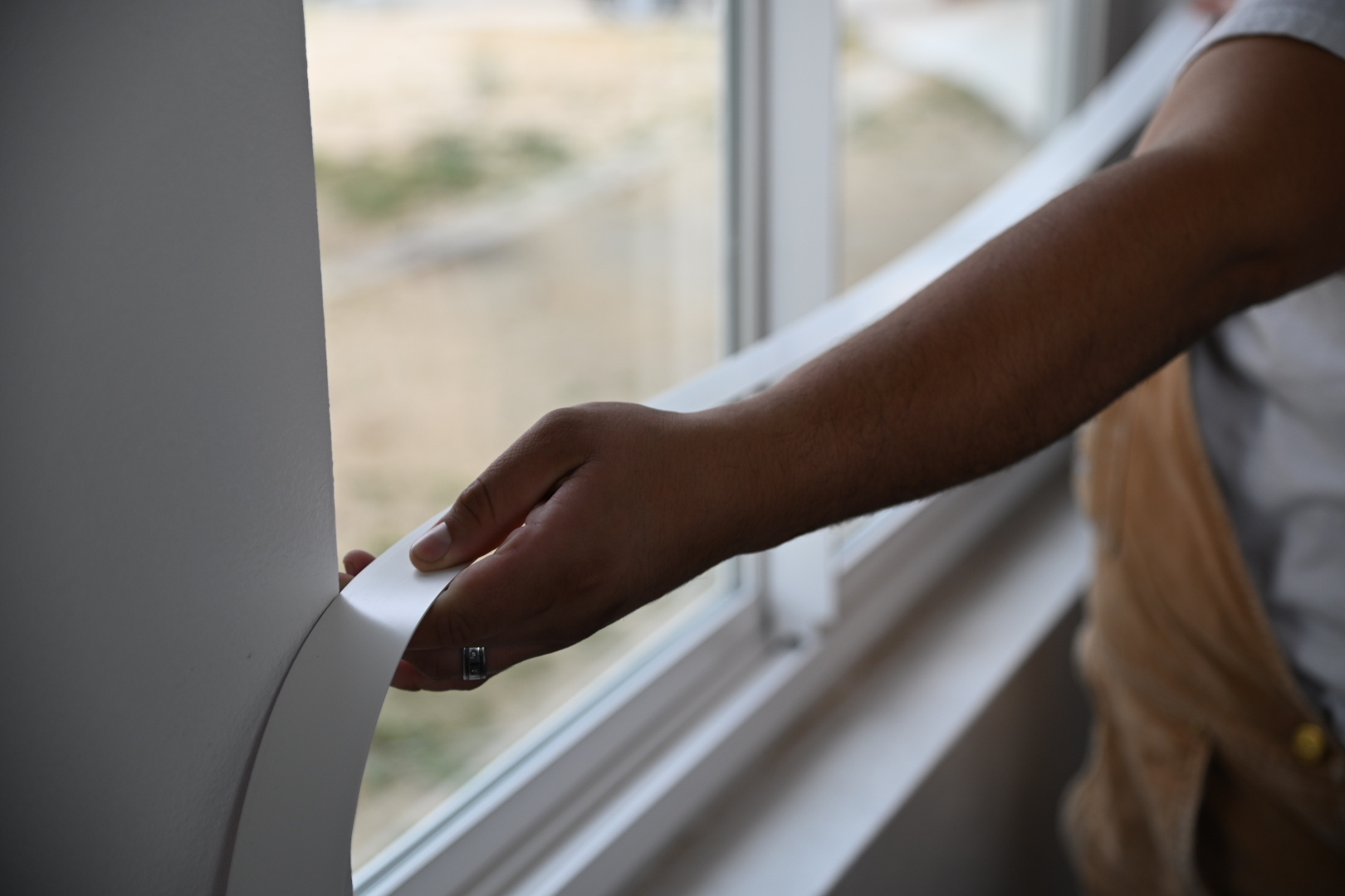 Surface Prep for Vinyl Window Trim Installation